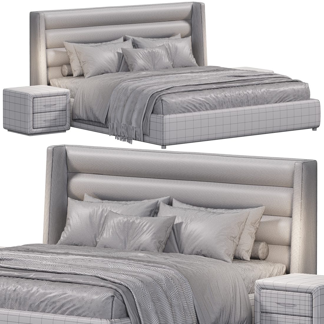 Emmit Bed 3D Model for Corona | CGMood
