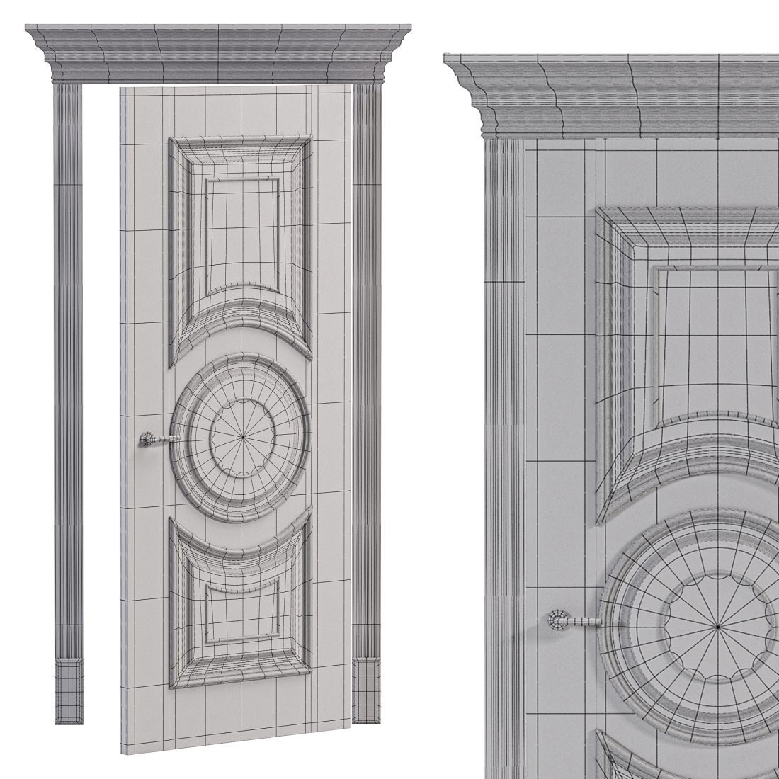 Argo Door - 3D Model for Corona