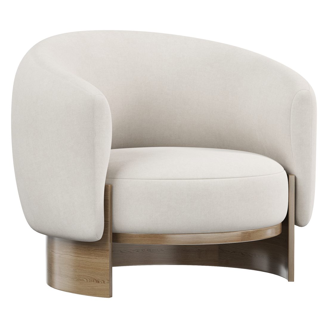 Hug Armchair - 3D Model for Corona
