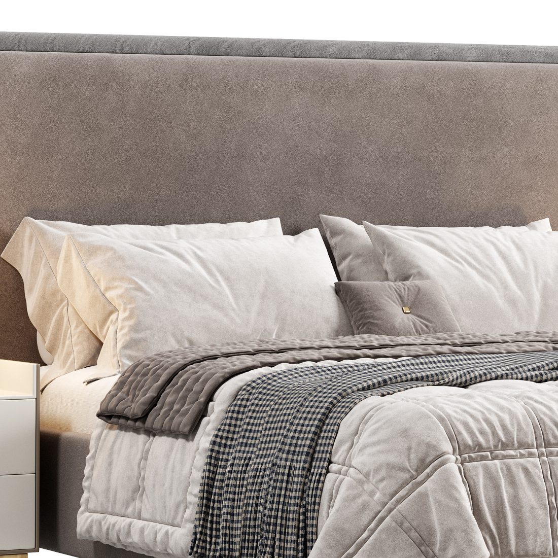 Ferrol Bed By Cazarina - 3D Model for Corona