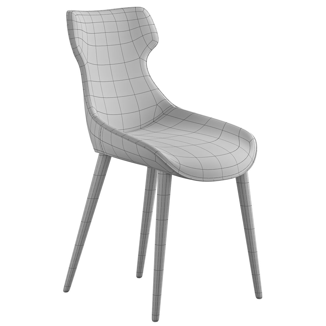 Nelly Chair By Collinet 3D Model for Corona | CGMood