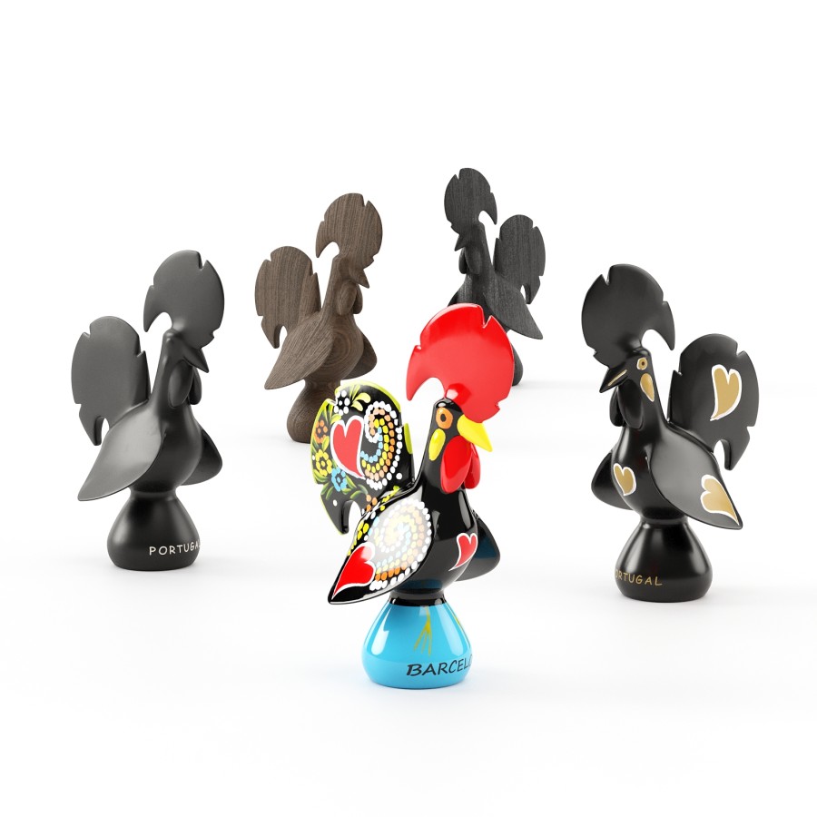 Portuguese Rooster - Galo De Barcelos Portugal - 3D Model for Corona