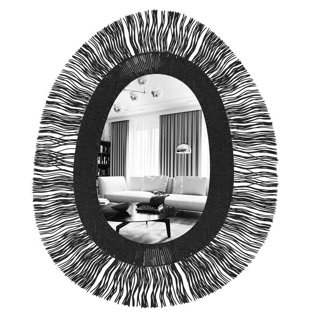 Hoku Mirror By Baker - 3D Model for Corona