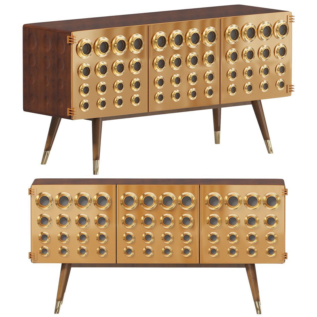 Monocles Sideboard By Maisonvalentina - 3D Model for Corona