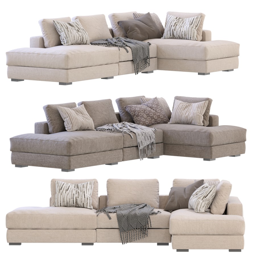 Boconcept Sofa Cenova - 3D Model for Corona