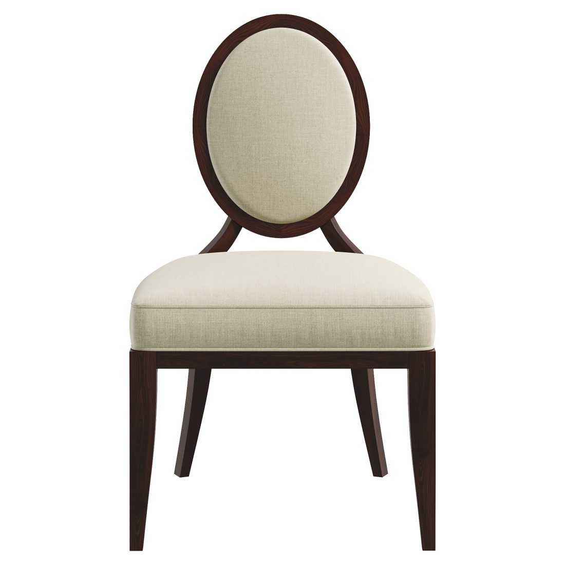 Oval X Back Dining Side Chair 3D Model for Corona | CGMood