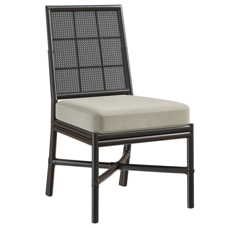 Square Back Caned Side Chair By Bakerfurniture - 3D Model for Corona