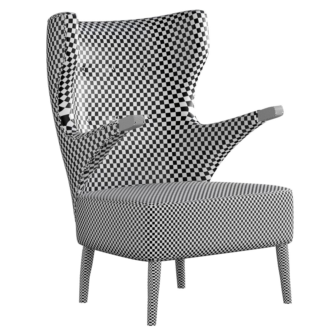 Sika Armchair By Maisonvalentina - 3D Model for Corona