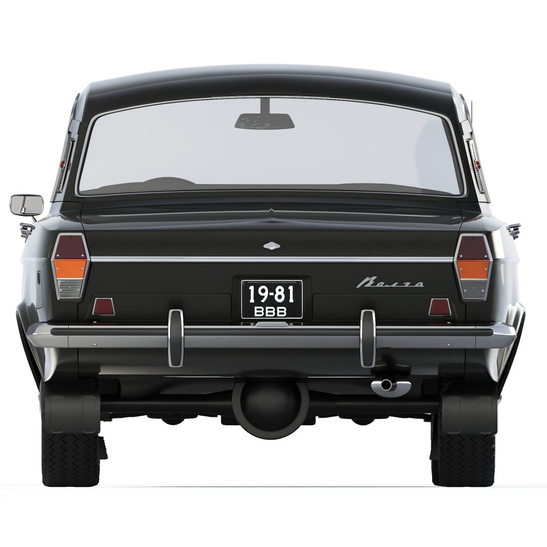 Gaz-24 Volga 1968 3D Model for VRay | CGMood