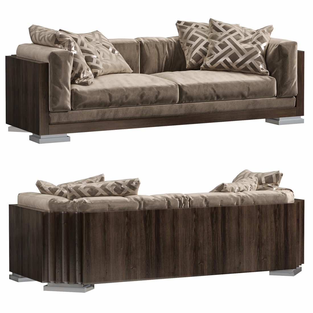 Absolute Sofa By Giorgio Collection - 3D Model for Corona