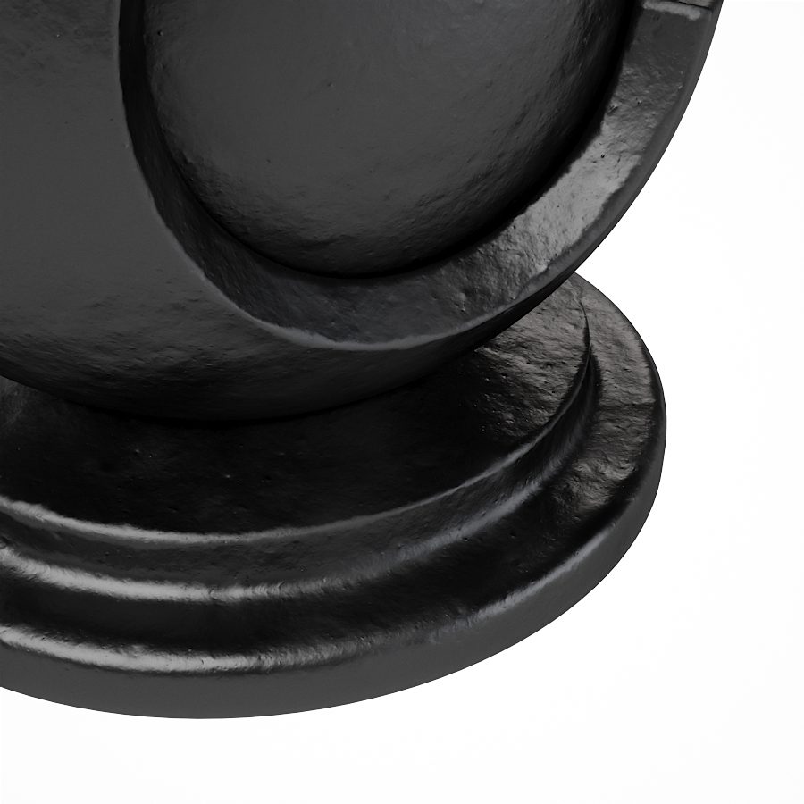 Painted Iron - 3D Model for FStorm
