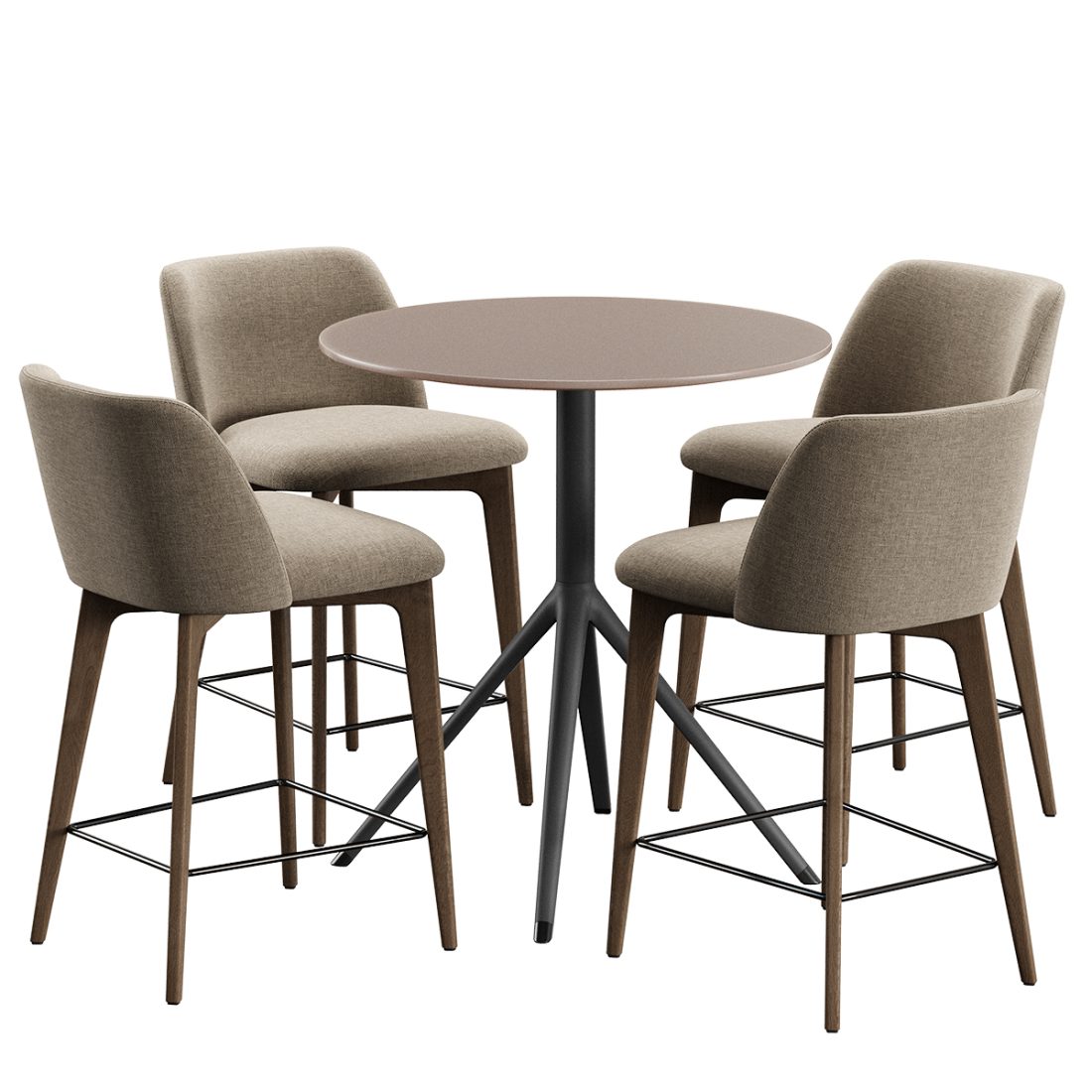 Chair Bono Bar Otx Table 3D Model for Corona | CGMood