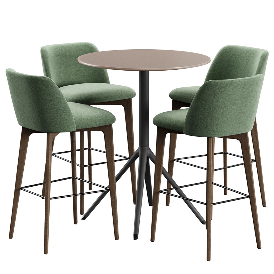 Chair Bono Bar Otx Table 3D Model for Corona | CGMood