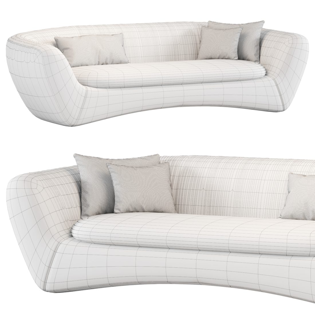 Cecil Sofa 3D Model for Corona | CGMood