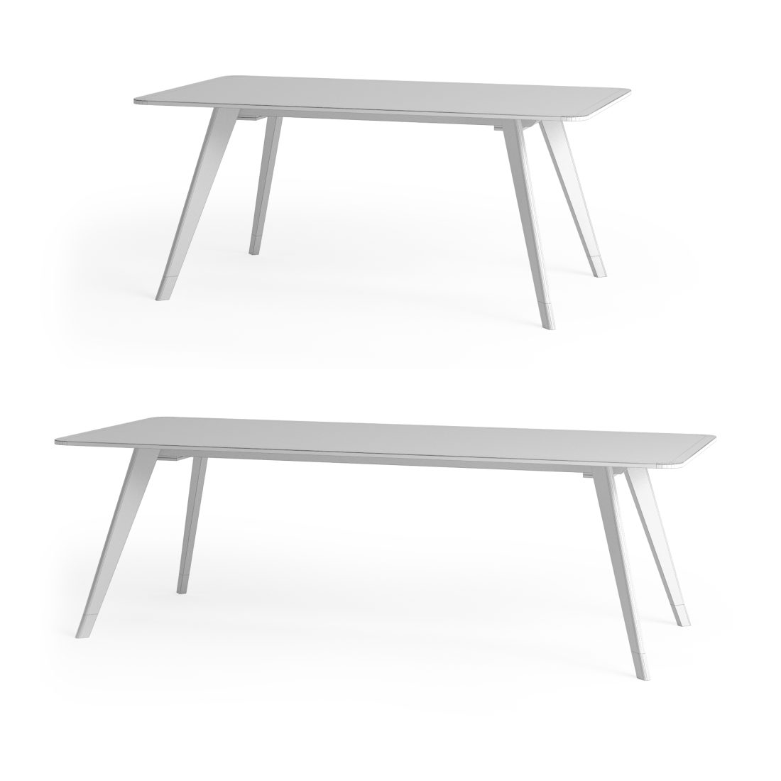 Bolia Dining Table New Mood1 - 3D Model for VRay, Corona