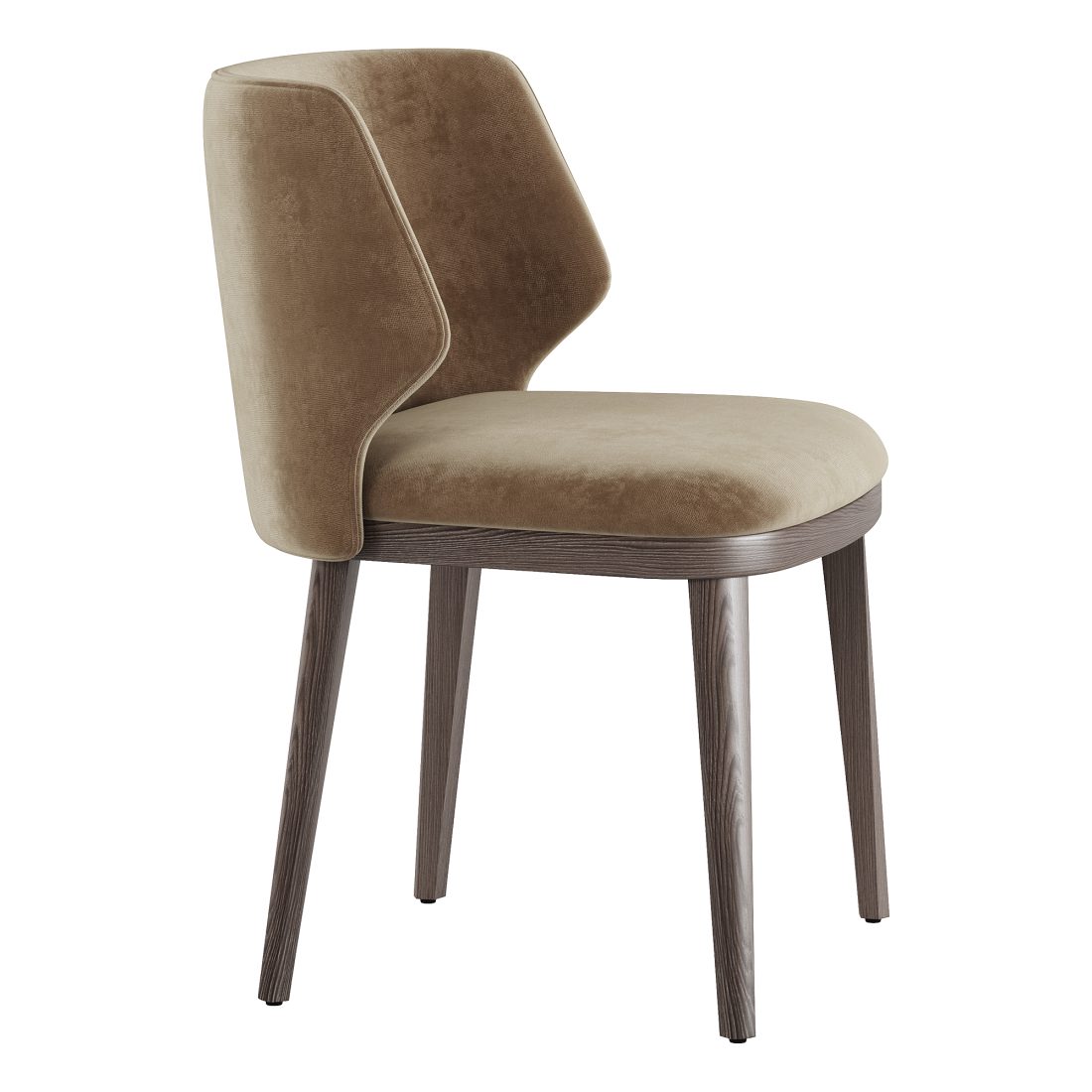 Lum Bridge Dining Chair - 3D Model for Corona