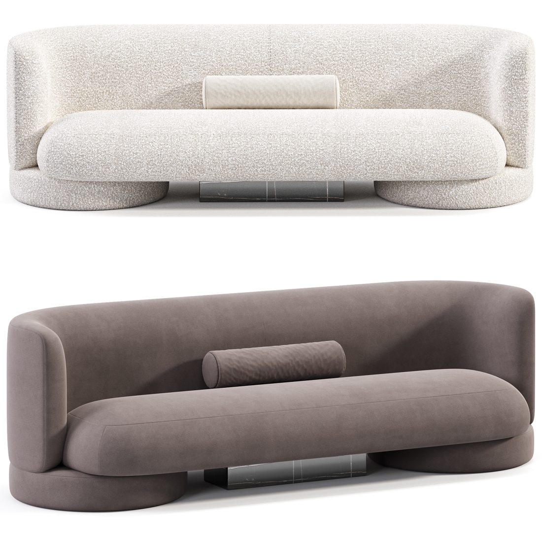 Sofa Mode Option With Marble 3D Model for Corona | CGMood