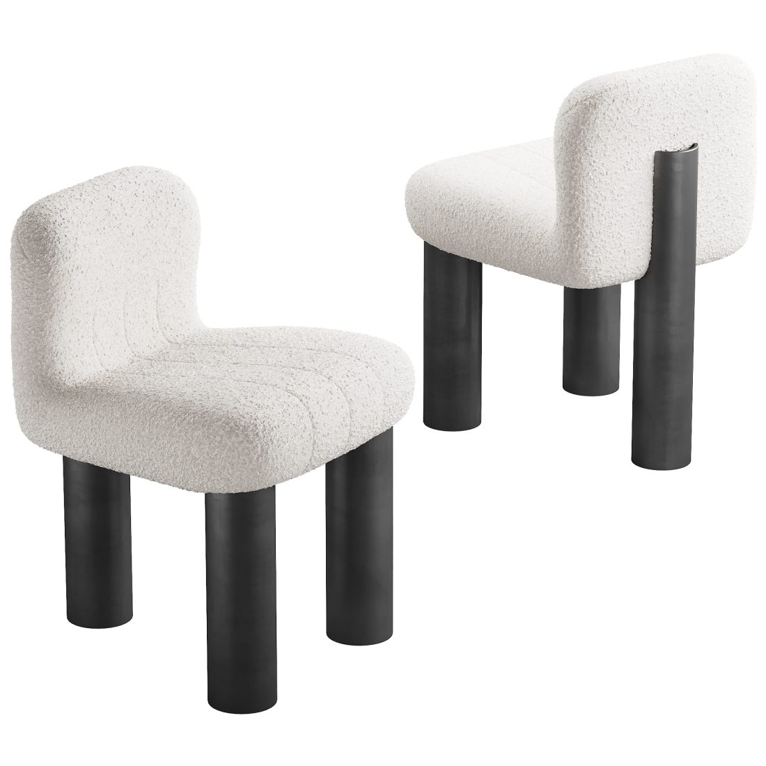 435 Arflex Botolo Armchair High & Low Lounge Chair - 3D Model for ...
