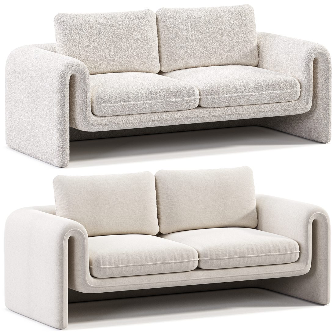 Adya Sofa - 3D Model for Corona