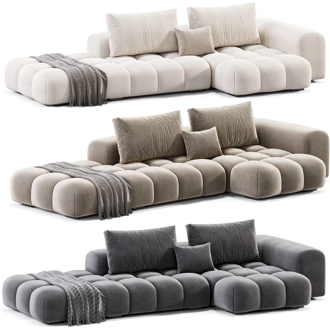Shamara Sofa 3D Model for Corona | CGMood