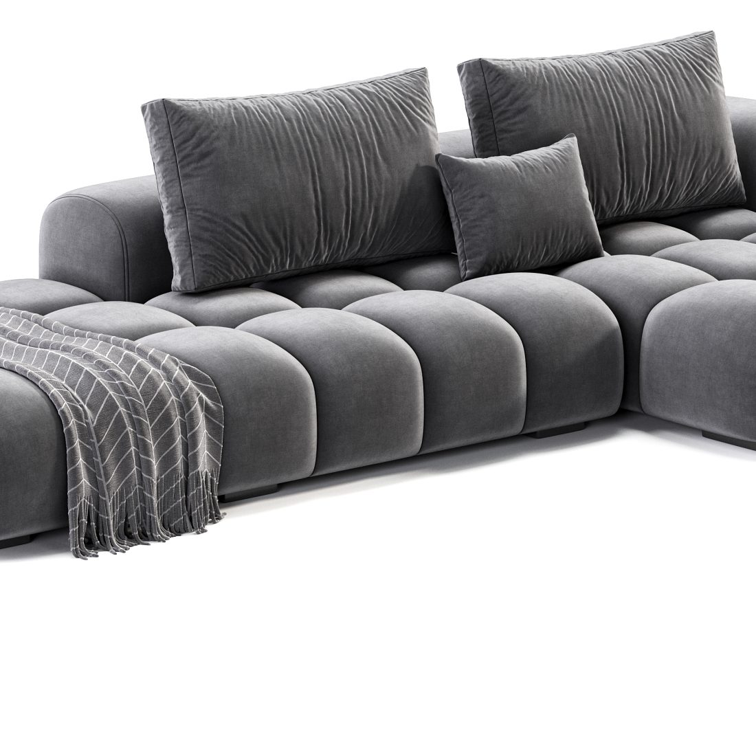 Shamara Sofa - 3D Model for Corona
