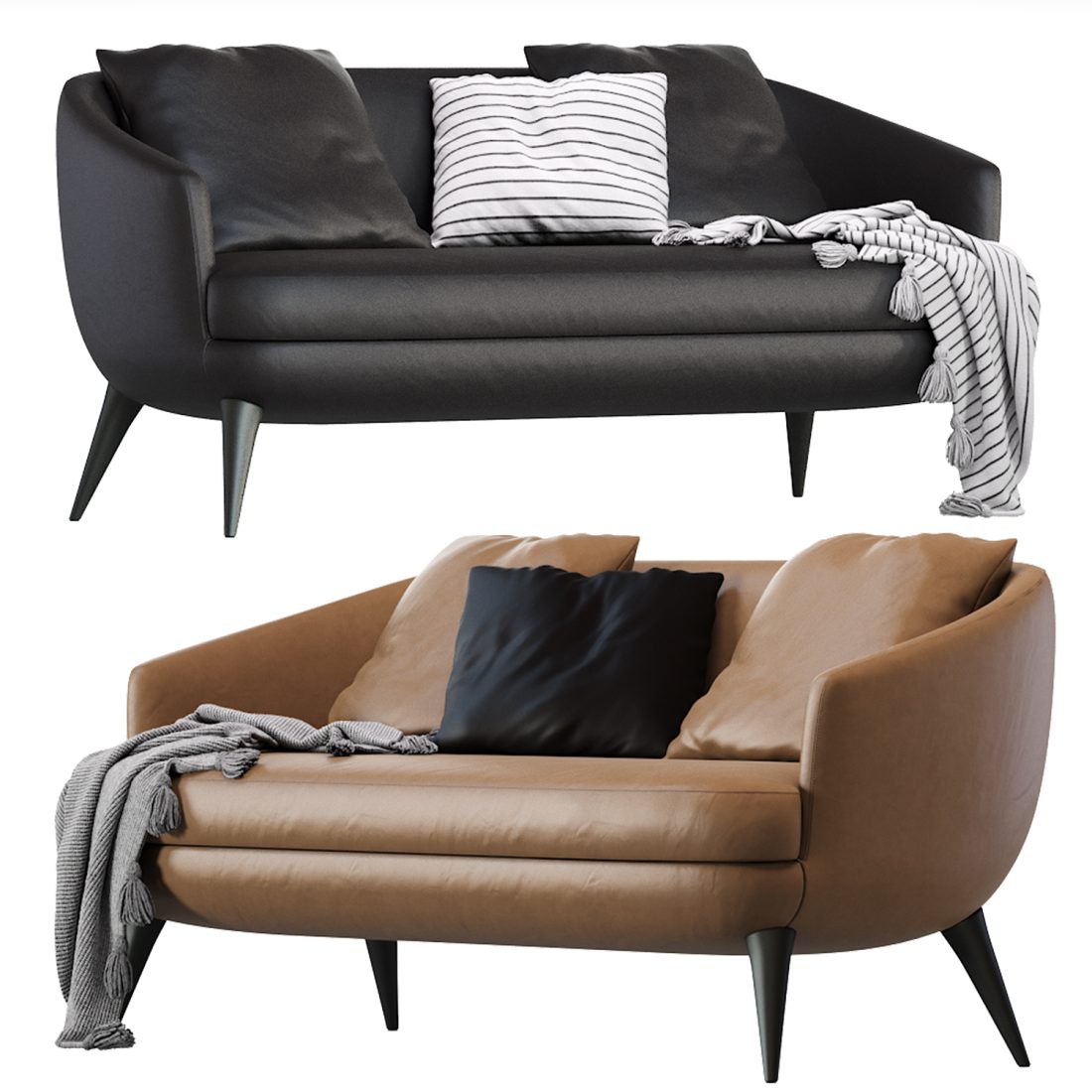 Raphael Sofa - 3D Model for Corona