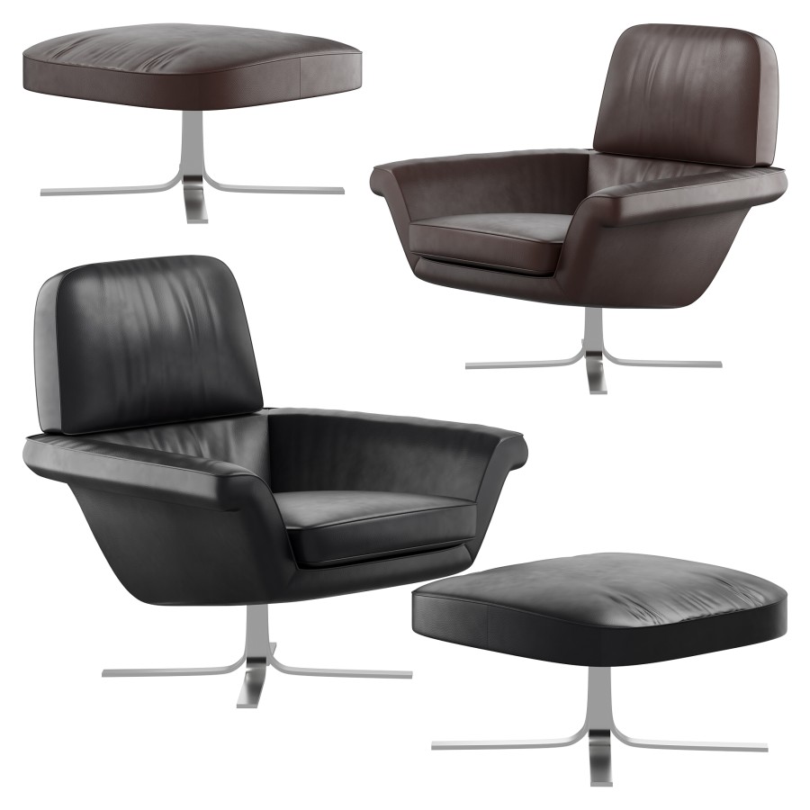 Blake Soft Armchair By Girogiocollection - 3D Model for Corona
