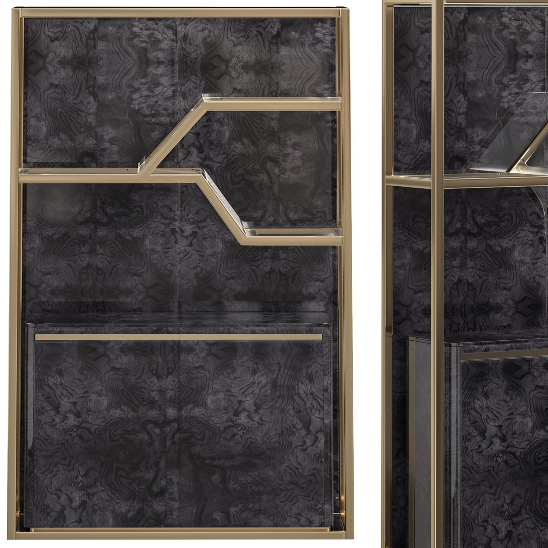 Bookshelf By Giorgio Collection - 3D Model for Corona