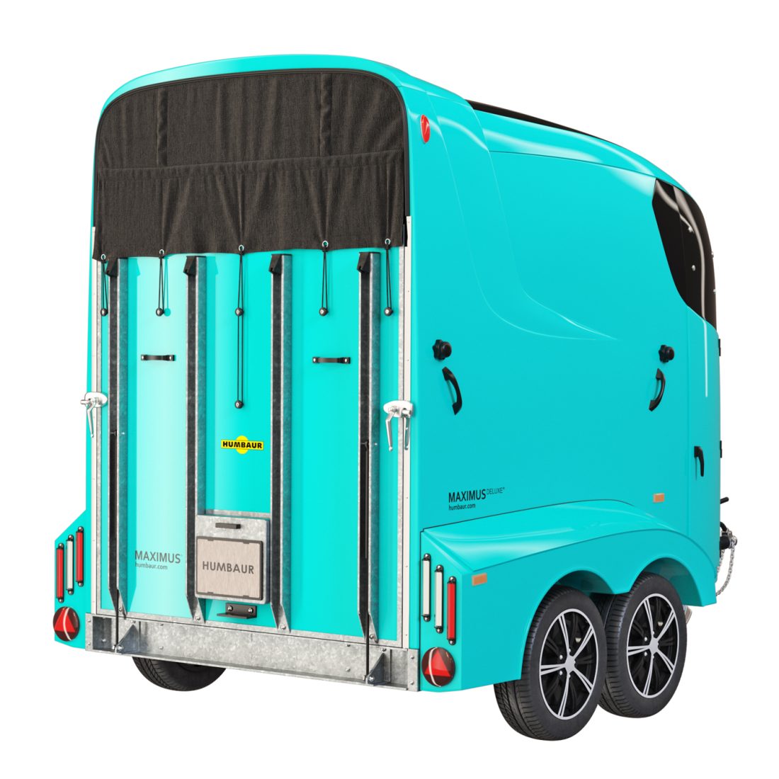 Horse Trailer Humbaur Maximus Deluxe 3D Model for VRay | CGMood