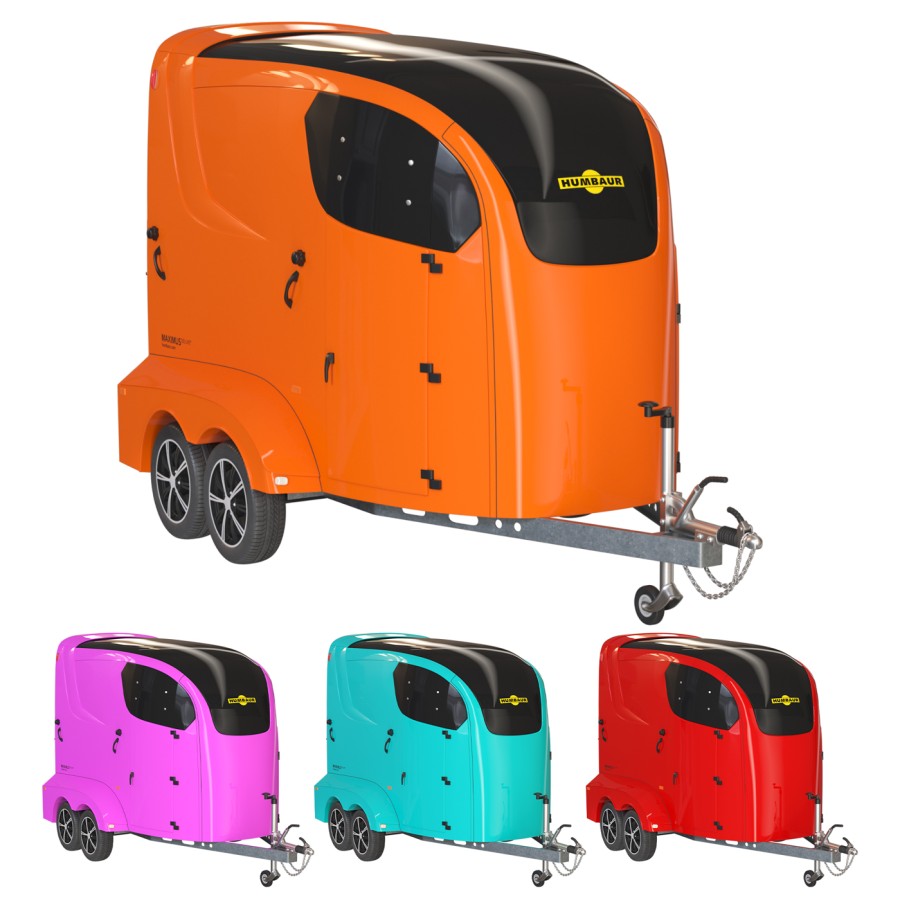 Horse Trailer Humbaur Maximus Deluxe 3D Model for VRay | CGMood