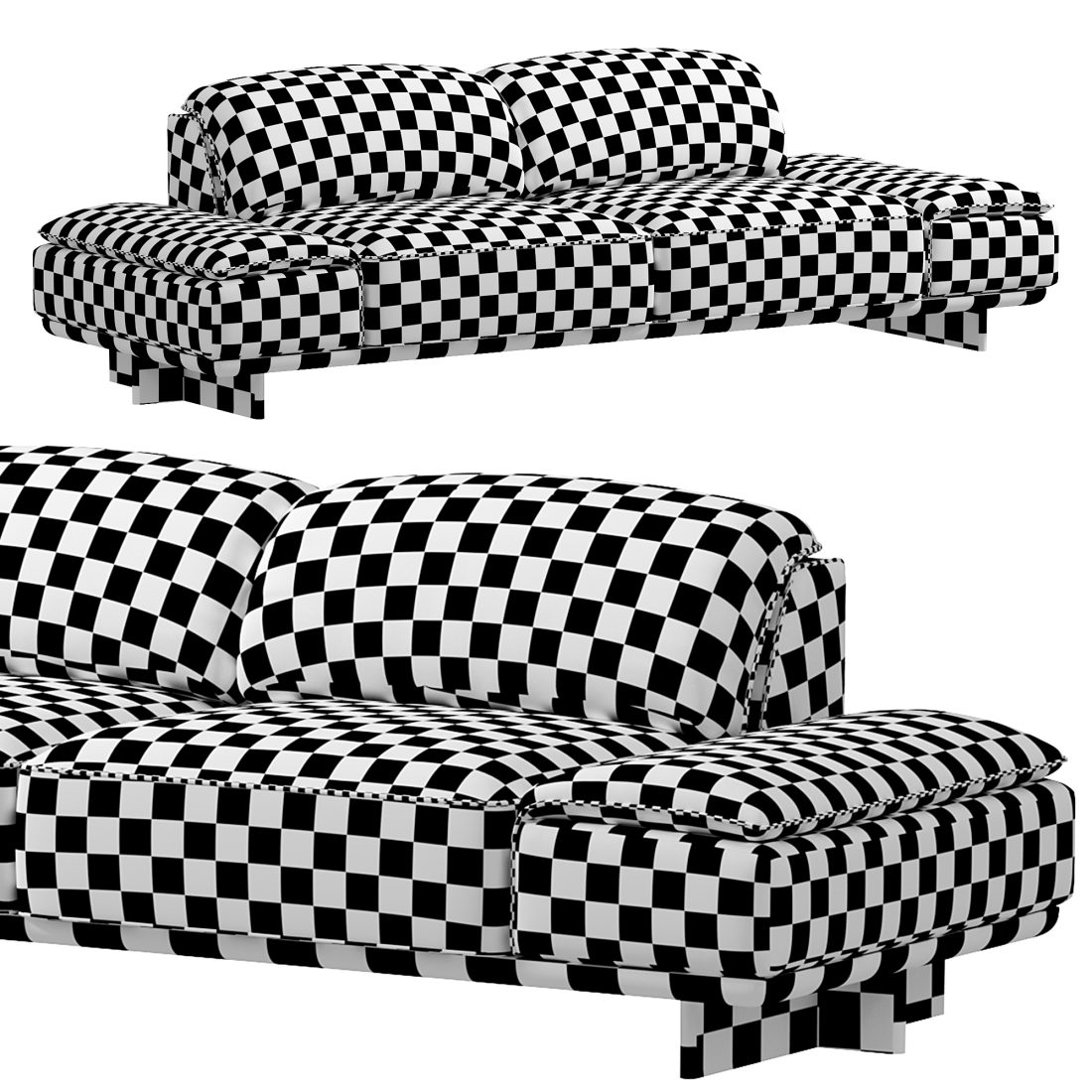 Adam Sofa - 3D Model for Corona