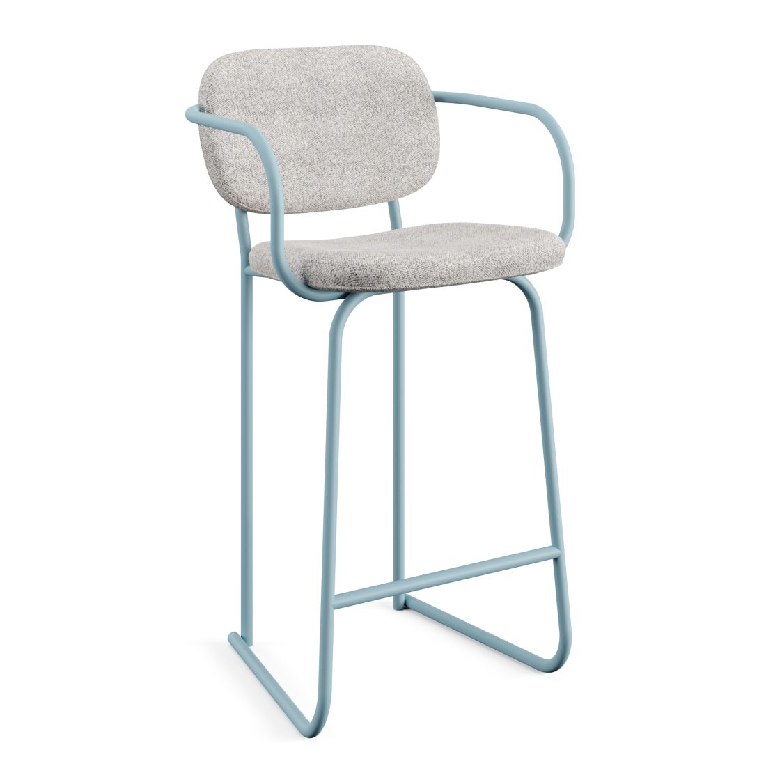 Sled Bar Stool 3D Model for VRay, Corona | CGMood