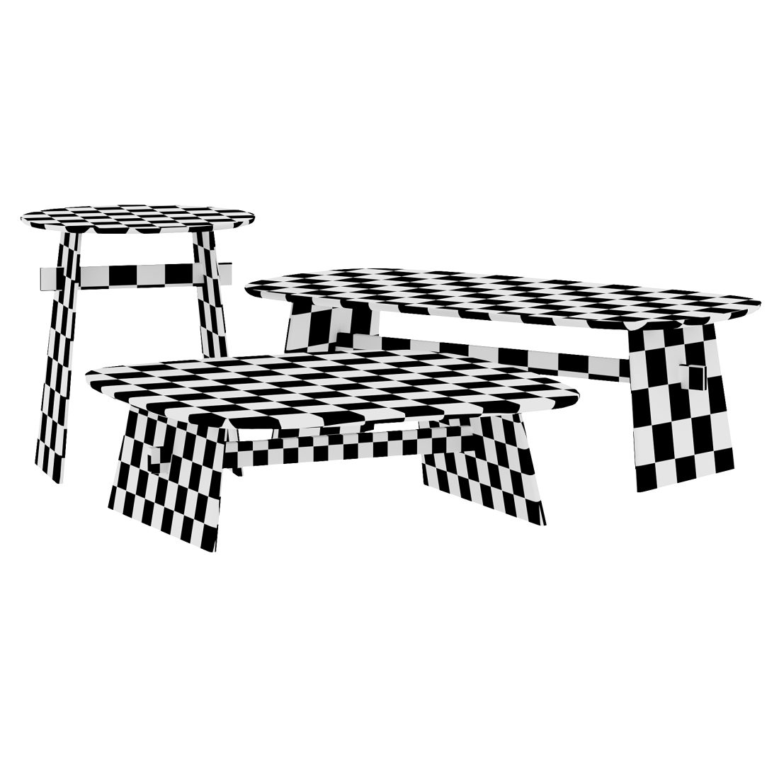Adam Table By Natuzzi 3D Model for Corona | CGMood