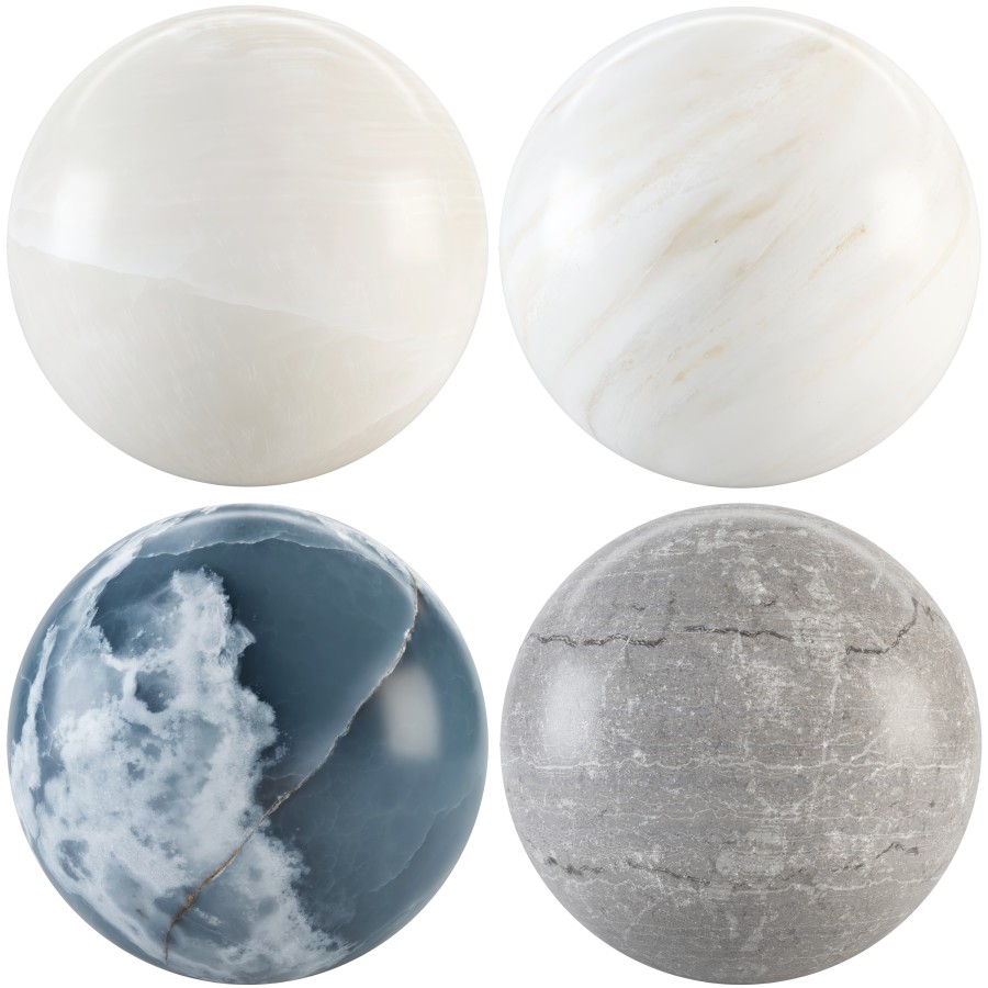 Marble 102 (carrara,night Onyx,snow Beige,zeus) - 3D Model for VRay