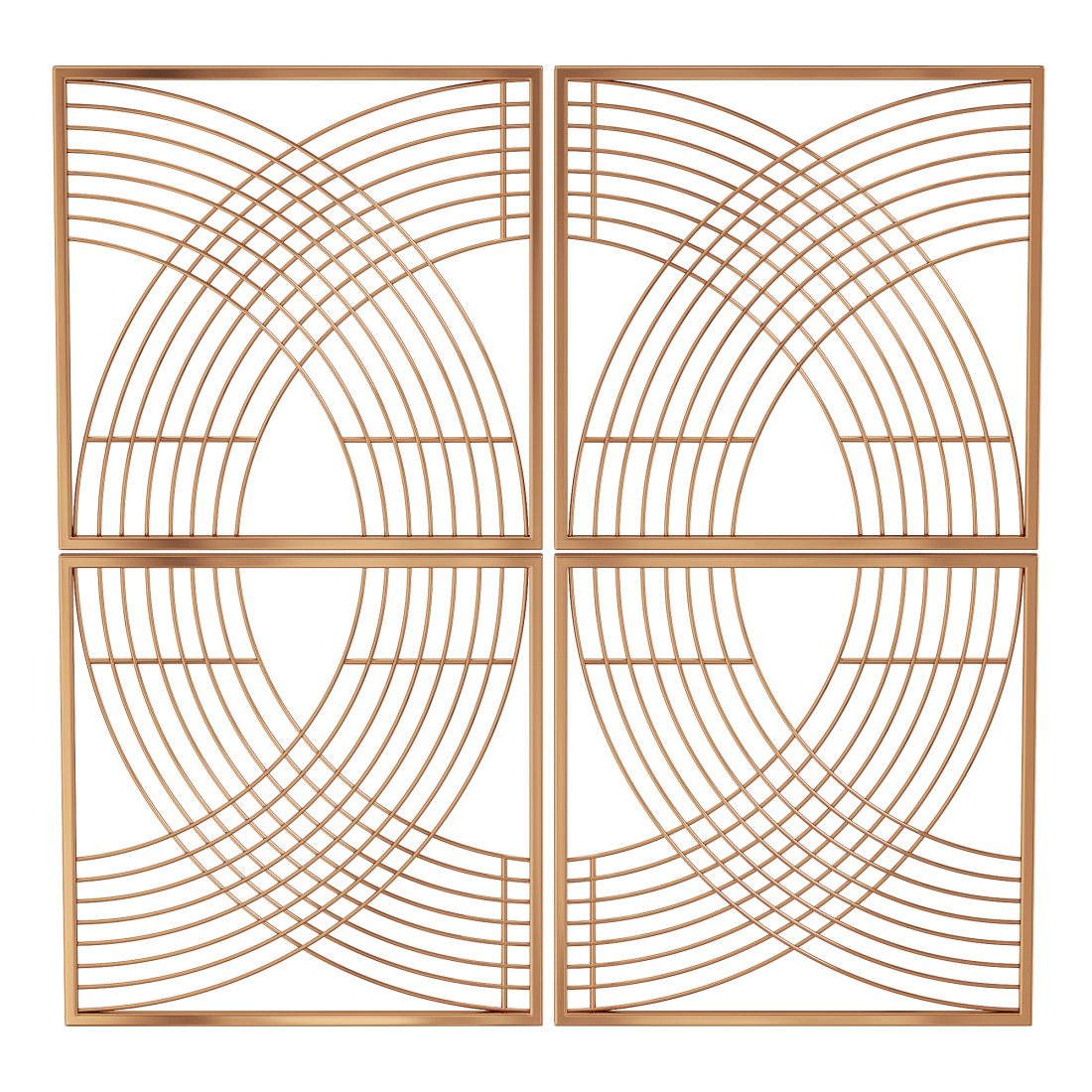 Metal Wall Decor 02 - 3D Model for Corona