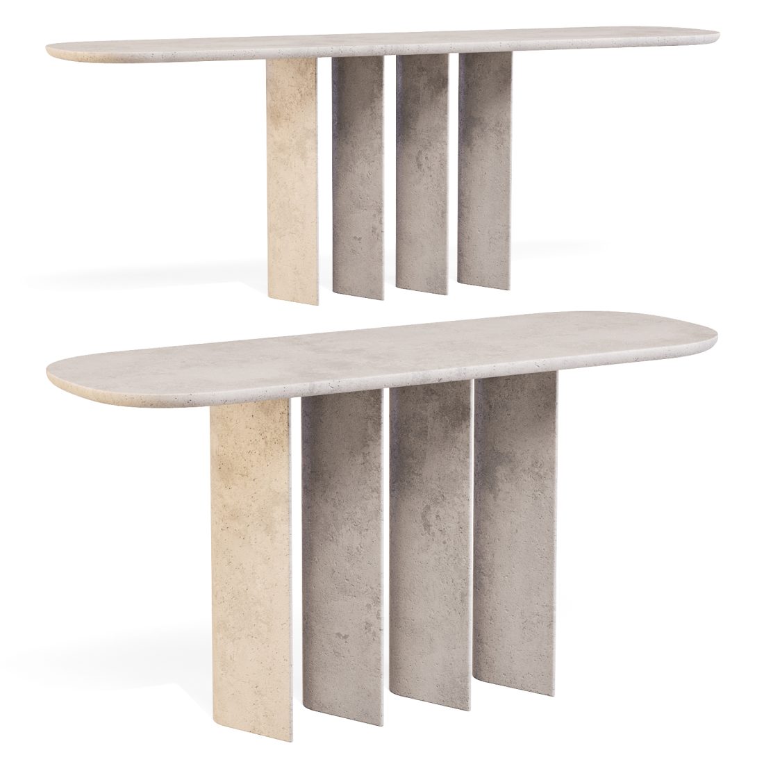 Bonaldo: Geometric - Console Tables 3D Model for Corona | CGMood