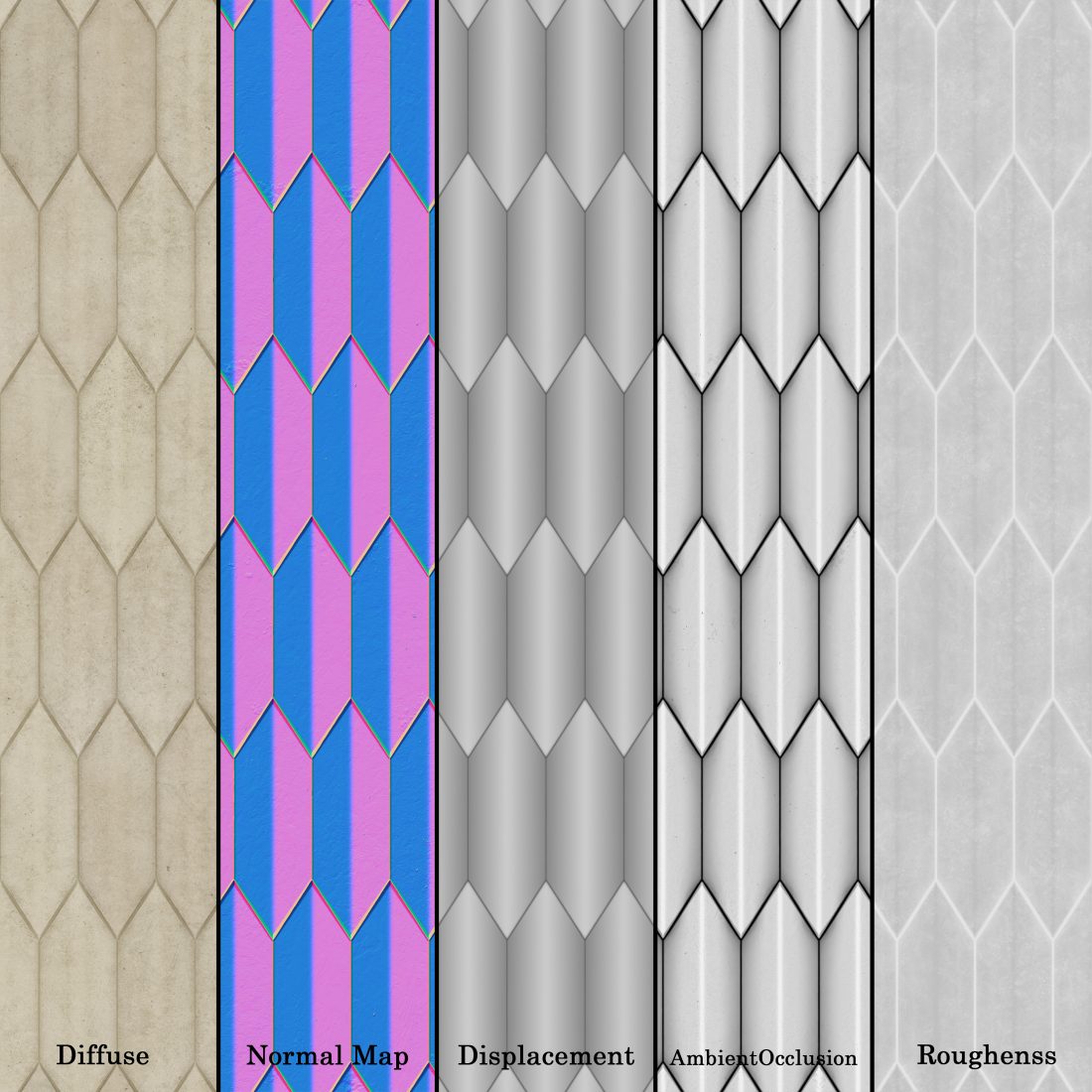 Acoustic Wall Panel (seamless) Texture / PBR Material | CGMood