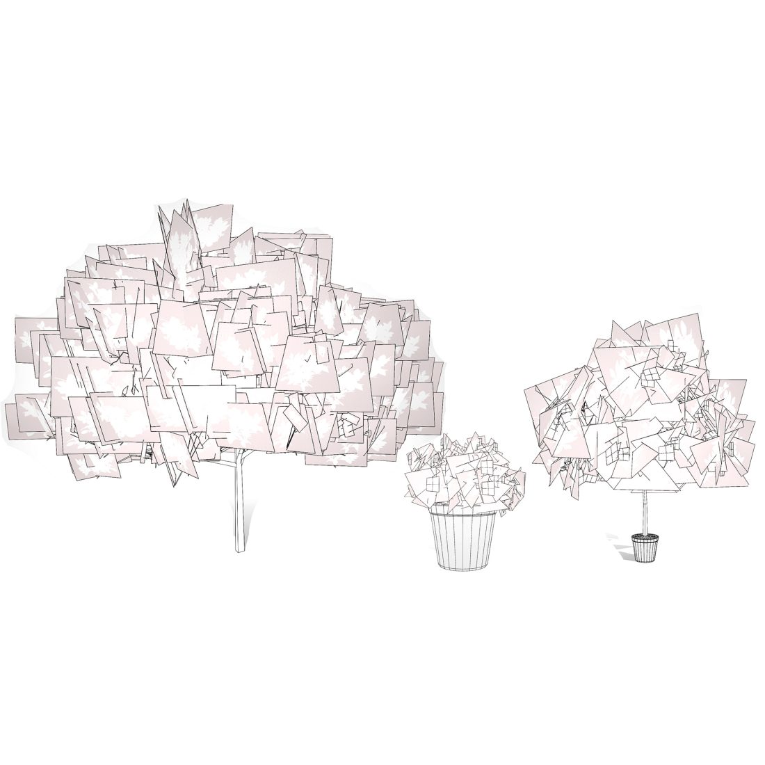 Gardenia Shrub Pack 3D Model for VRay, Corona | CGMood