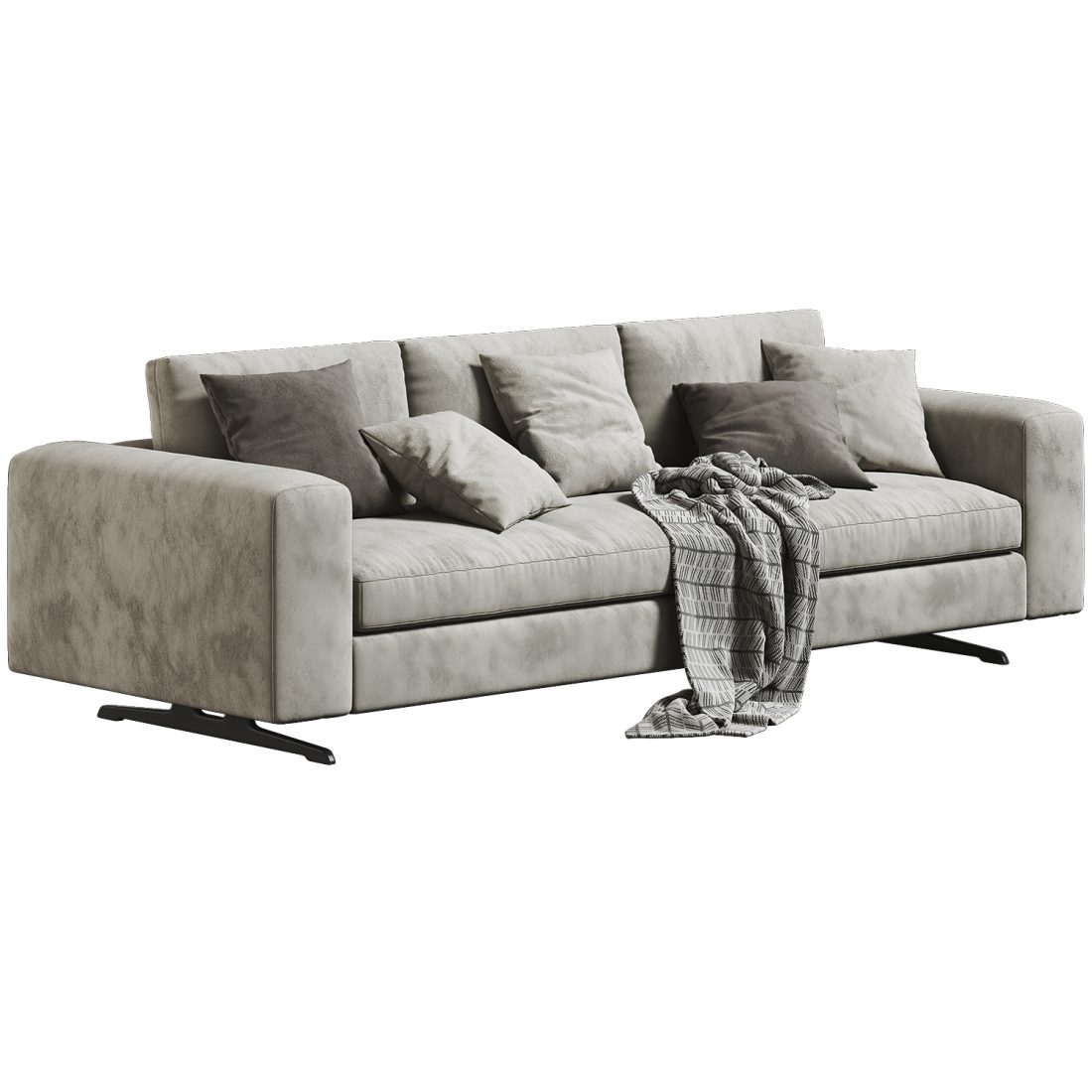 Arflex Lee System 3 Seats 3D Model for VRay | CGMood