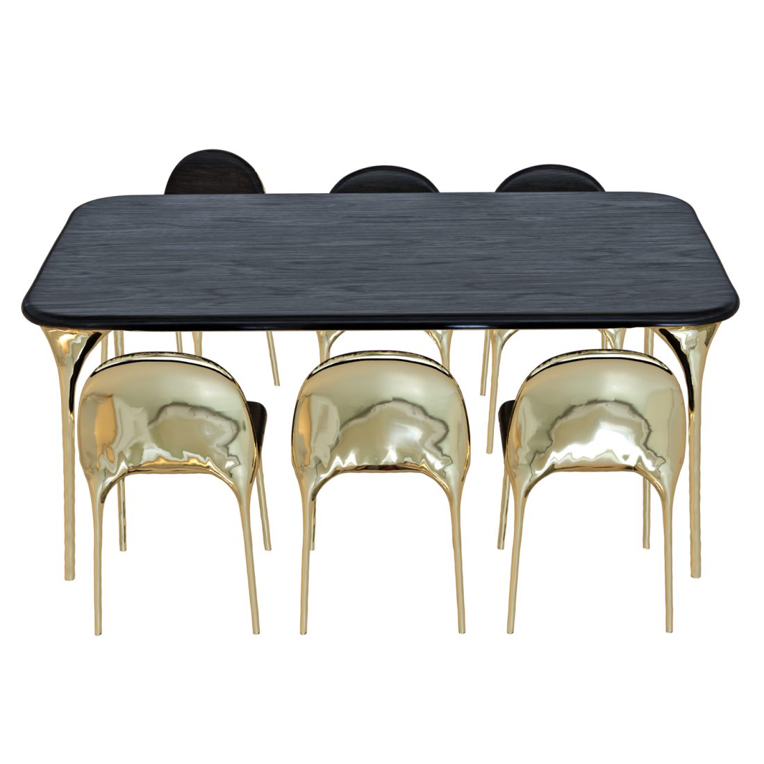 Valentin Loellmann Table And Chairs 3D Model for Corona | CGMood