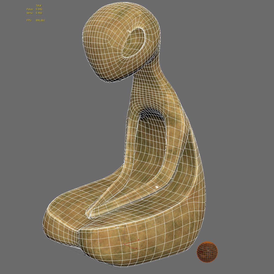 Decorative Figurine 3D Model for VRay | CGMood