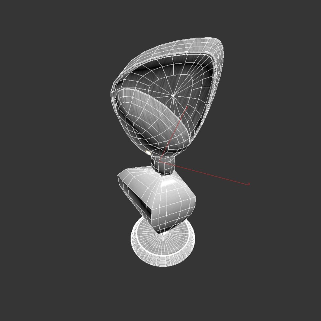 Kifu Paris Lighting Cosmo Bird Table Lamp - 3D Model for Corona