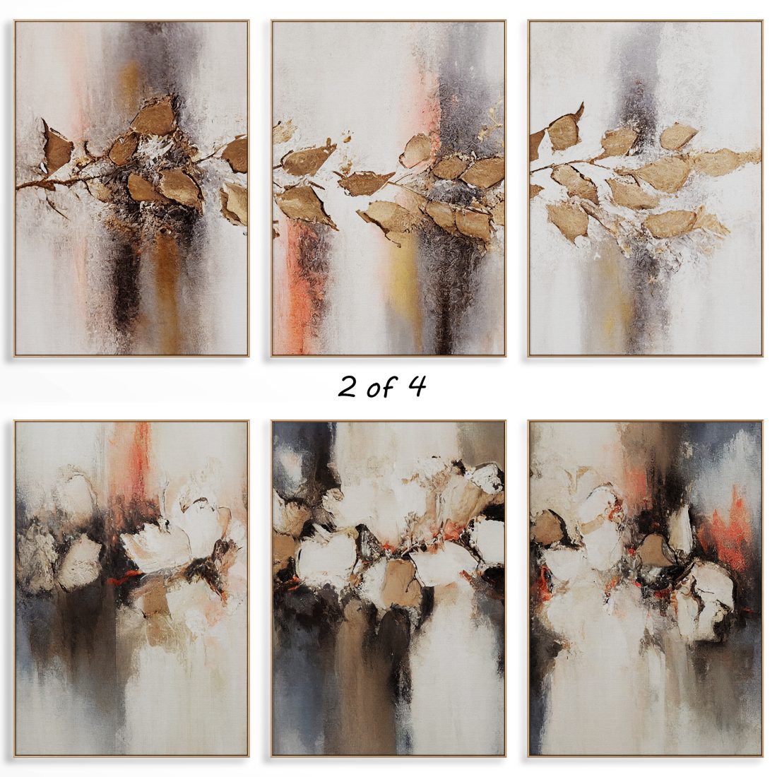 Abstract Painting Frame Set 0125 - 3D Model for Corona