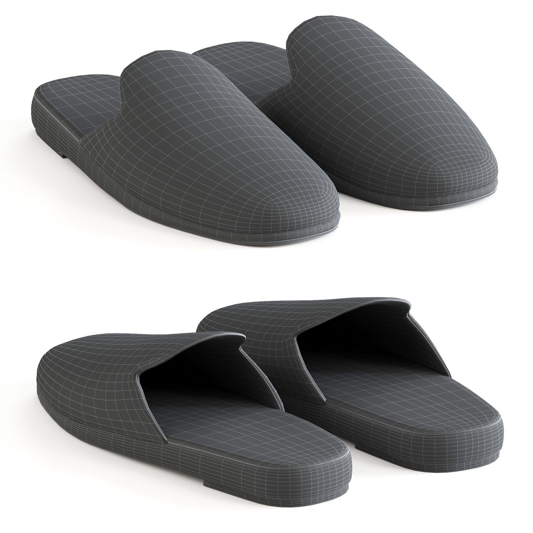 Slippers 3D Model for Corona | CGMood
