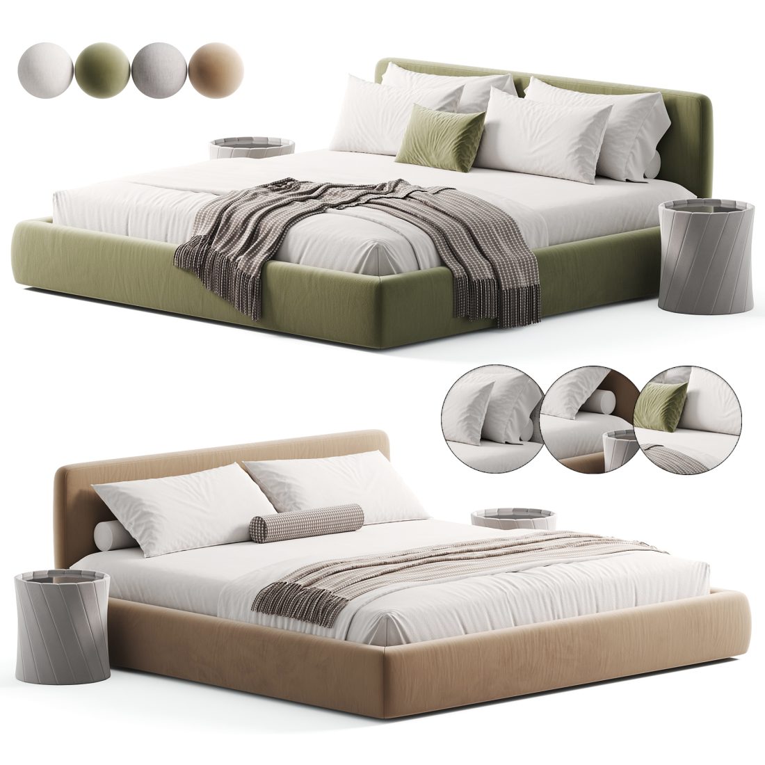 Slow Flat Bed - 3D Model for Corona