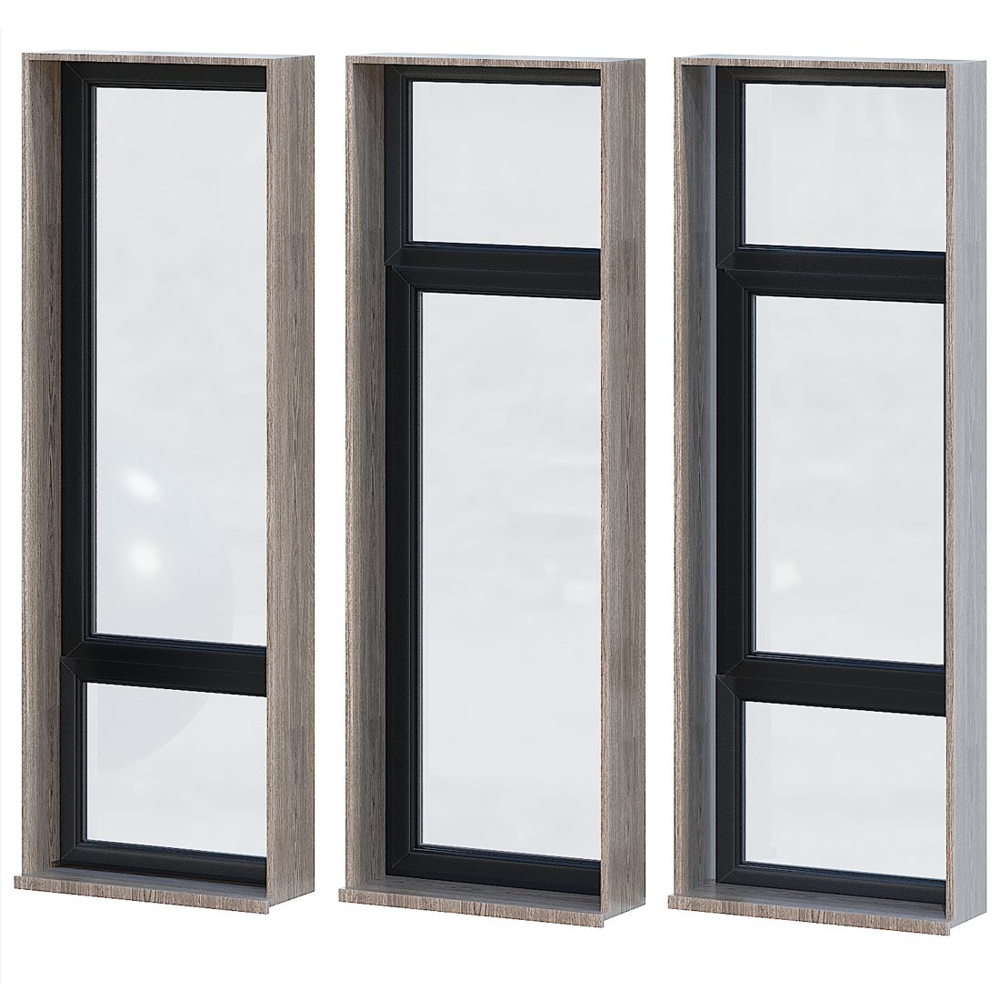 Modern Windows Modern Windows 12 3D Model for Corona | CGMood