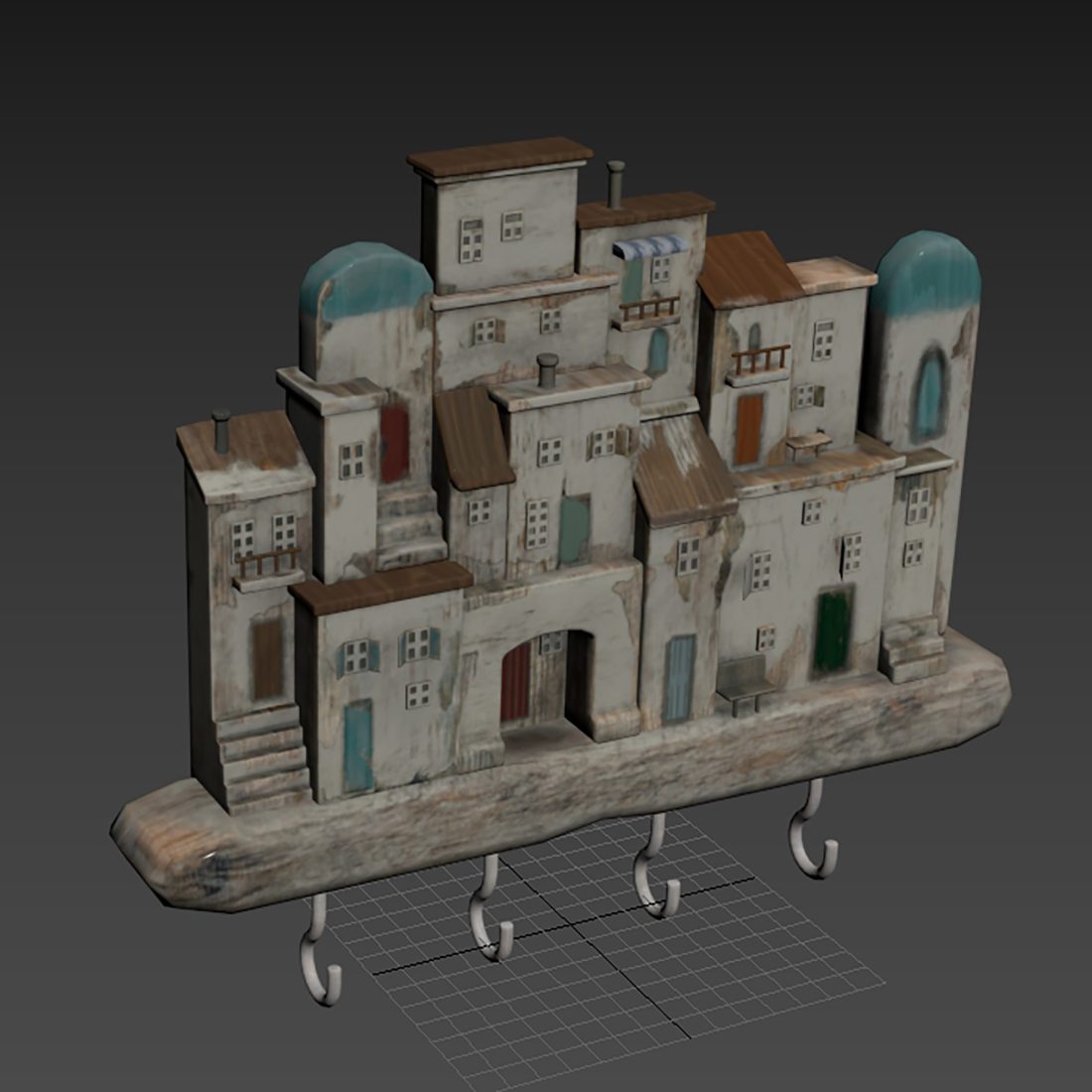 Woodhouse N1 3D Model for VRay | CGMood