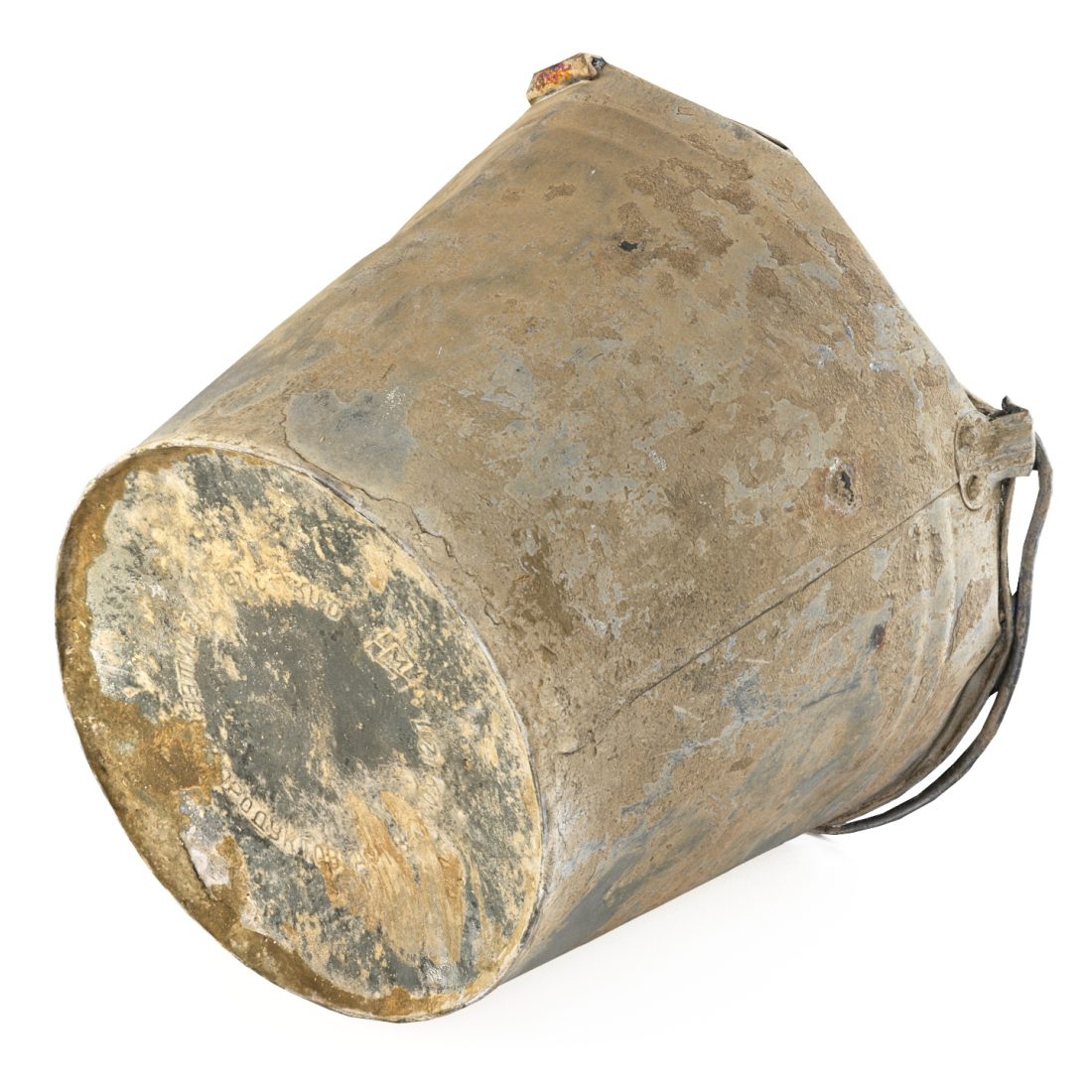 Old Dirty Metal Bucket 3D Model for VRay, Corona | CGMood