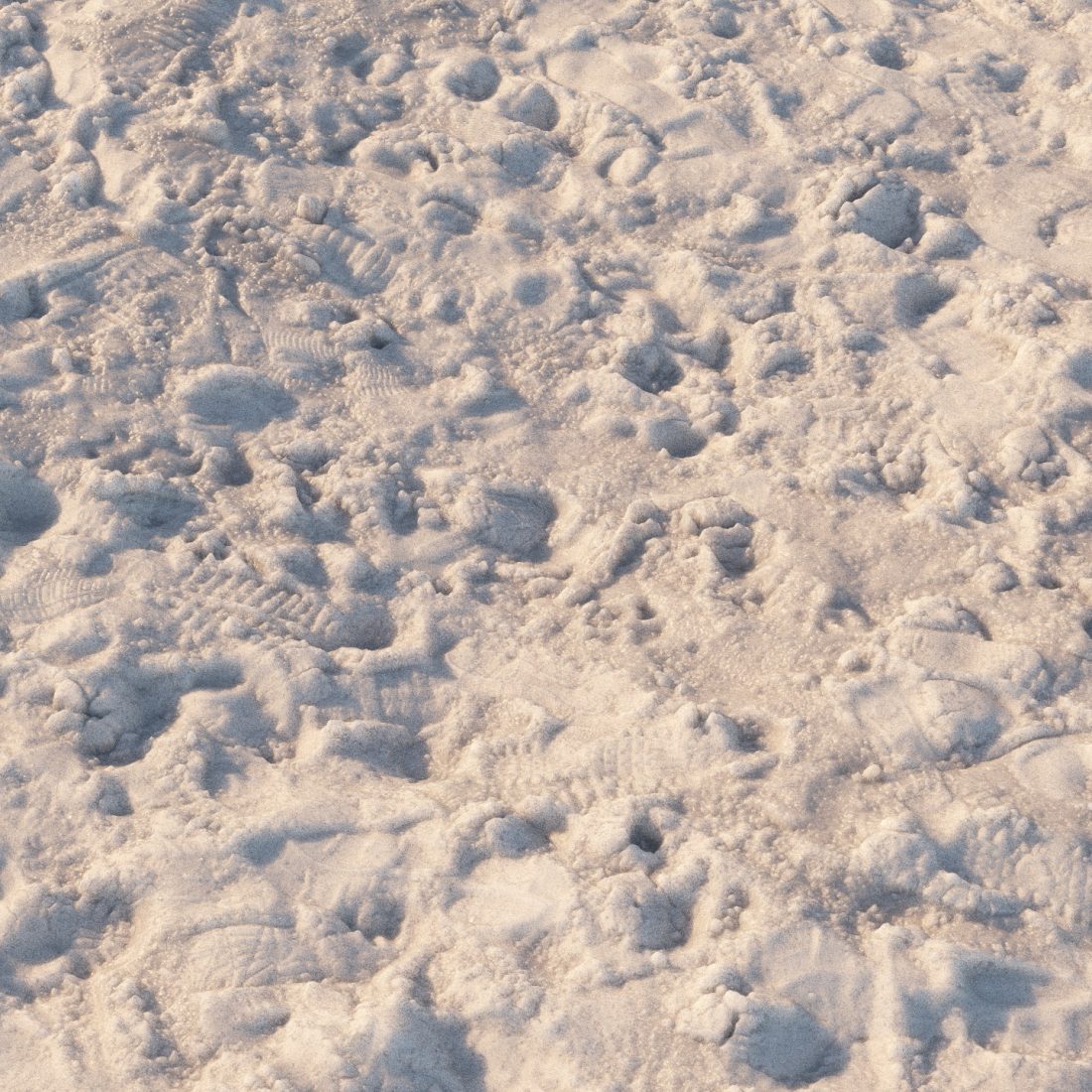 4k Seamless Material Snow Square 06 - 3D Model for VRay, Corona