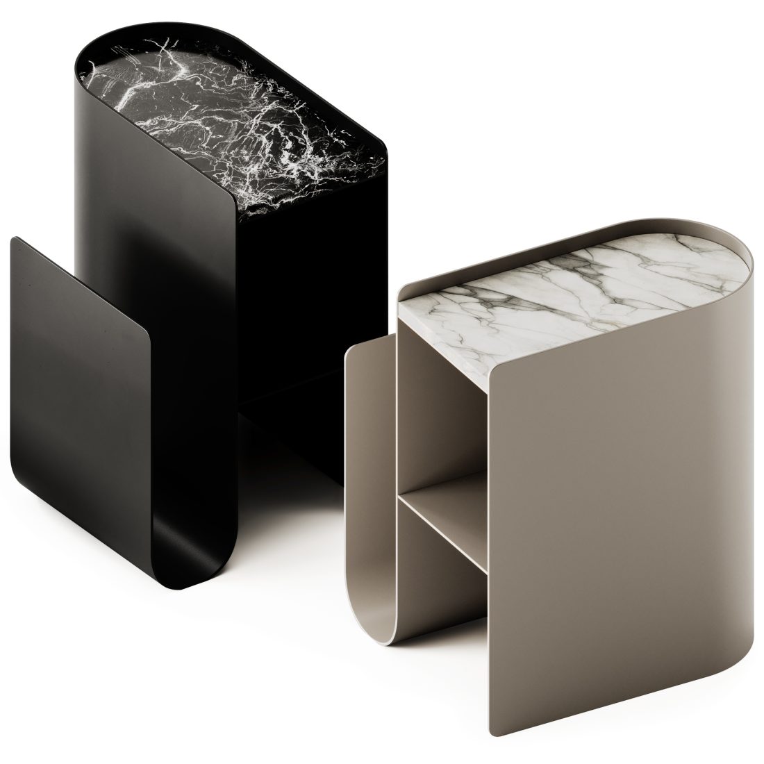 Ferm Living Vault Side Table - 3D Model for Corona